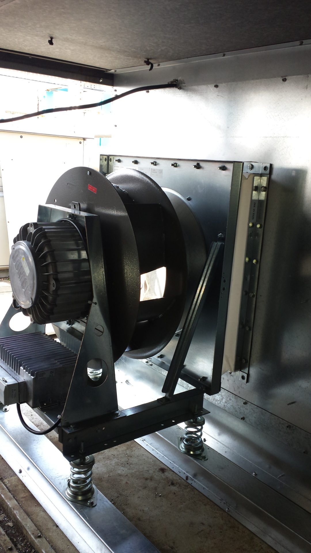 Air handling unit energy efficient upgrade - Complete Fan Maintenance